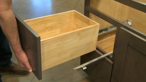 How to Lock Guides to a Drawer Box Test | Huntwood